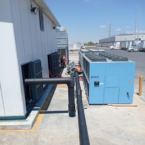 Instalación mecánica para alimentación de Chiller – DSI-Innova